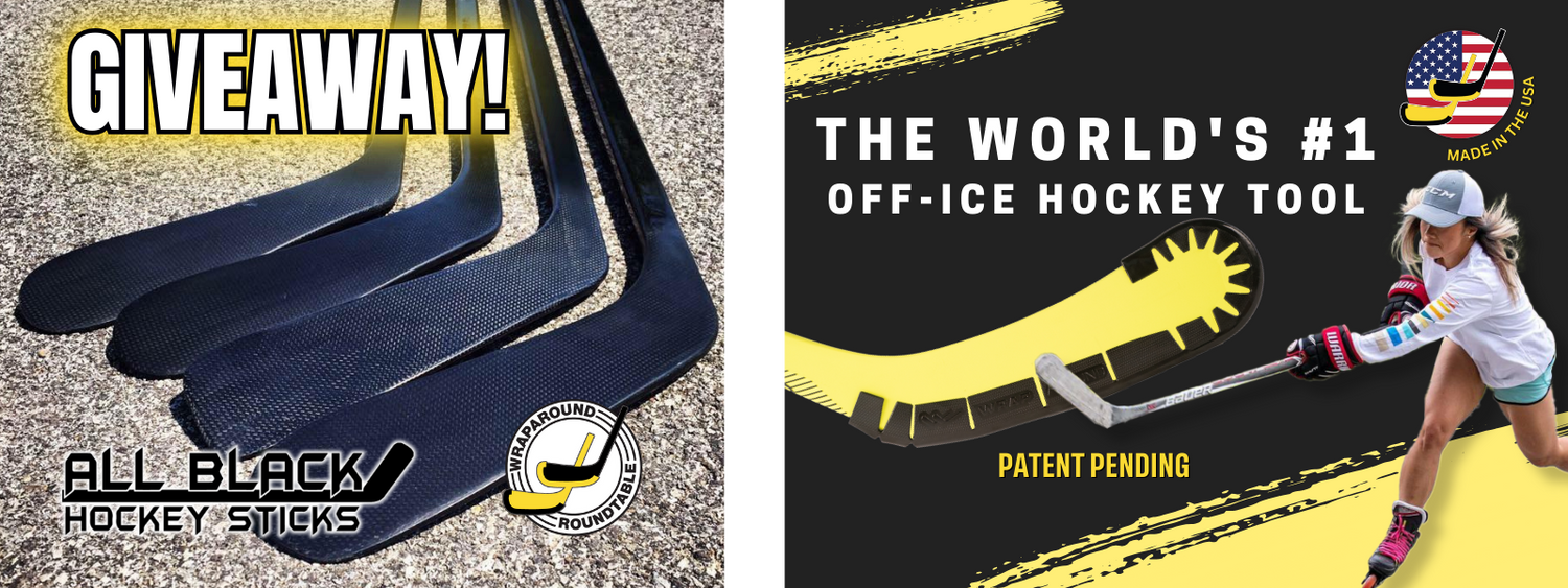 Hockey Wraparound - Hockey Stick Protector and Off-Ice Training Tool ...