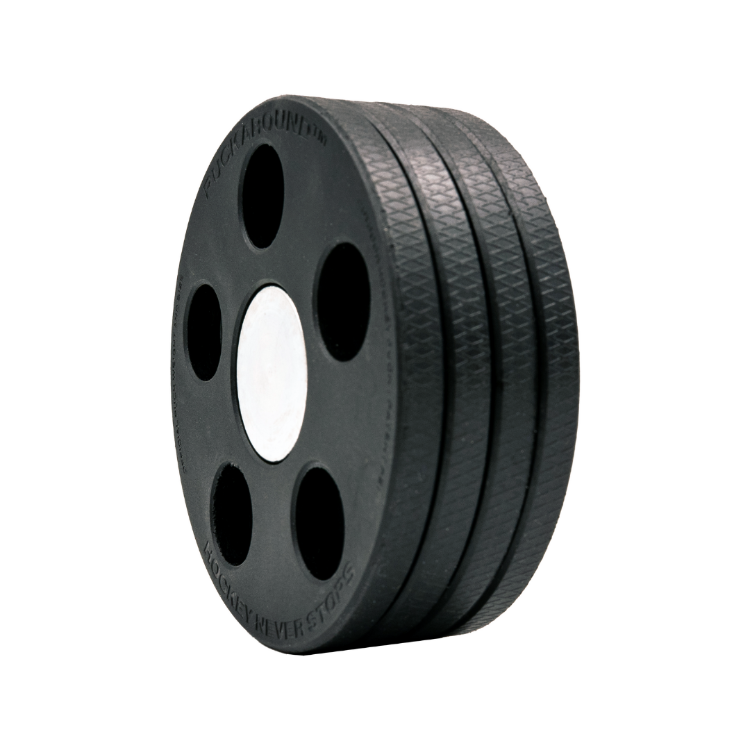 Puckaround™ Pro Training Puck for Off-Ice Hockey Training – Wraparound ...